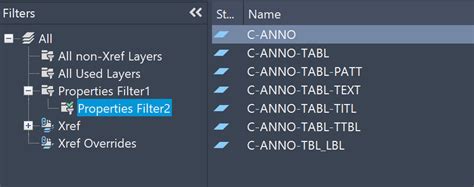 solved how to remove xref layers from layer filter autodesk community