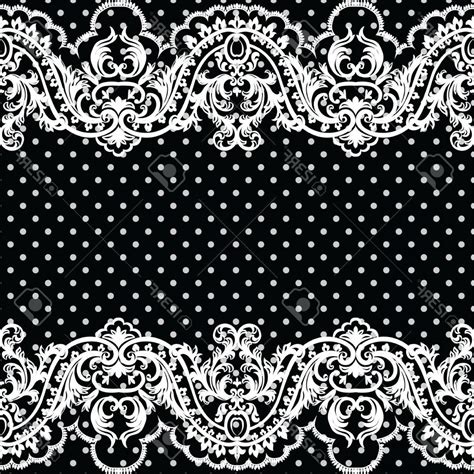 Vintage Lace Pattern Vector At Getdrawings Free Download