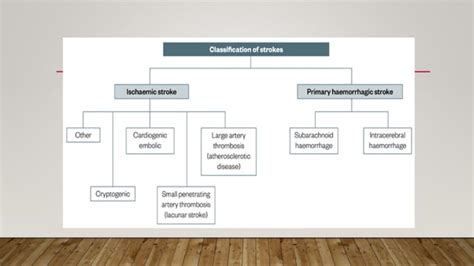 Stroke Classificationpptx Heart And Cardiovascular Diseases