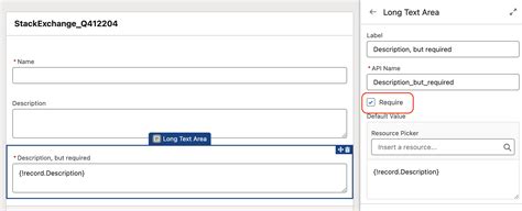 Visual Workflow Make A Universally Not Required Field Required Using
