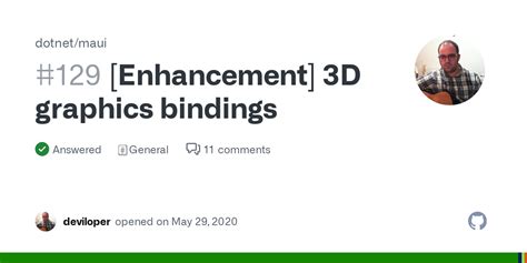 Enhancement D Graphics Bindings Dotnet Maui Discussion Github