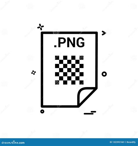 Png Application Download File Files Format Icon Vector Design Stock