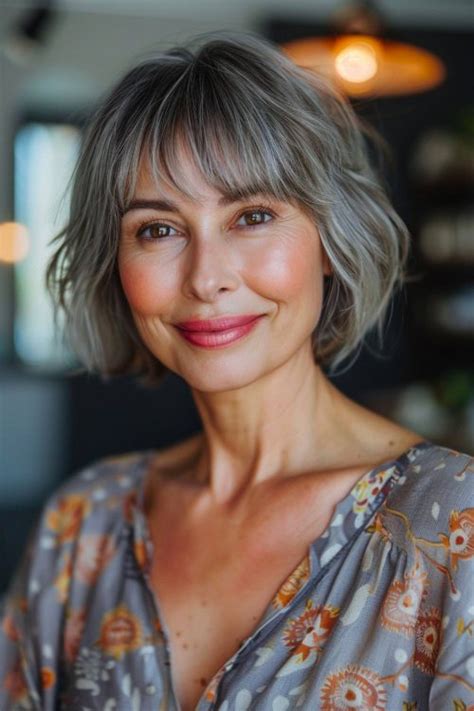 Fresh Grey Bob Hairstyles Youll Want To Copy In