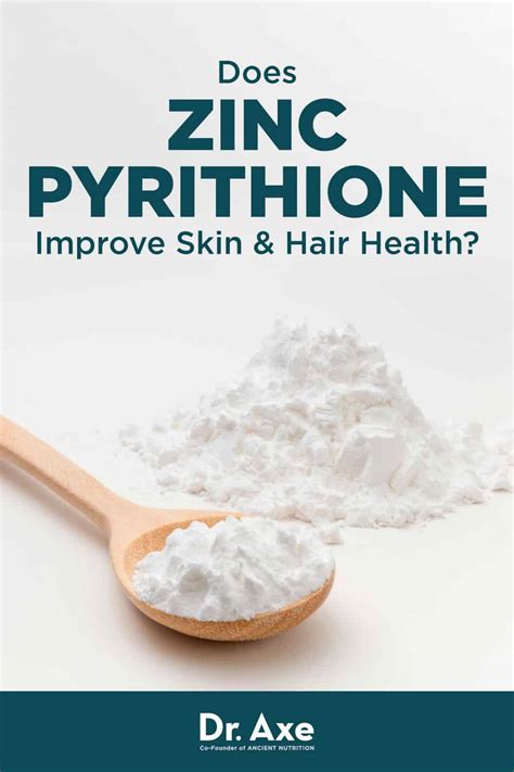 Zinc Pyrithione For Skin Hair Uses Benefits Side Effects Dr Axe