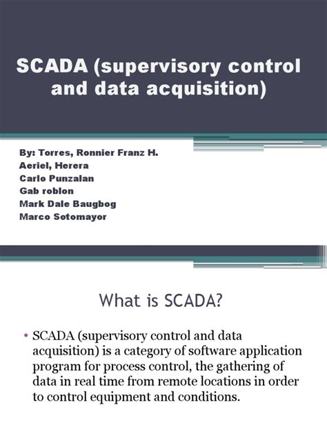 An Overview Of Scada Systems Their Uses Components And Advantages