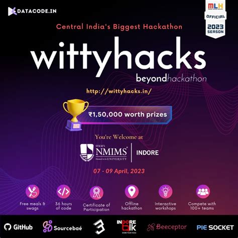 Code Hacx On Linkedin Wittyhacks Datacode Hackathon