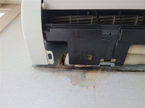 원주 에어컨매립배관 드레인호스 막힘 누수 수리 네이버 블로그