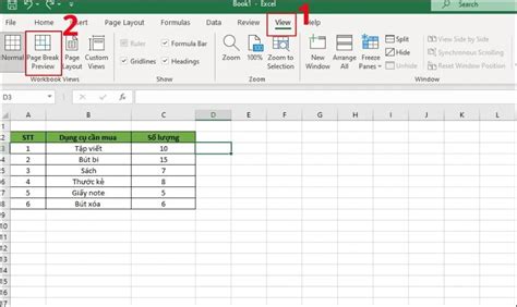Hướng Dẫn Cách Căn Lề Chuẩn Trong Excel 2010 2016 Trước Khi In
