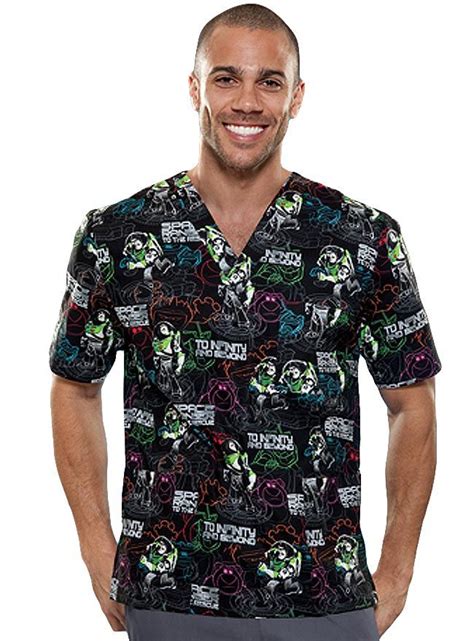 Love This Printed Nursing Scrub Top From Cherokee Tooniforms Designed For Both Men And Women