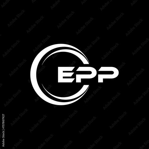 Epp Letter Logo Design In Illustration Vector Logo Calligraphy