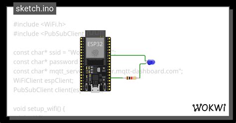 Mqtttest Wokwi Esp32 Stm32 Arduino Simulator