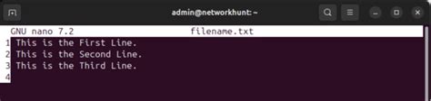 How To Show Line Numbers In Nano Text Editor In Linux NetworkHunt