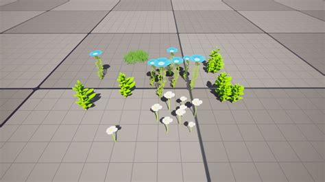 Artstation Stylized Automatic Landscape Material Unreal Engine 5 Game Assets