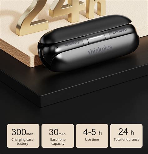 Lenovo TW TWS Earbuds Bluetooth Black