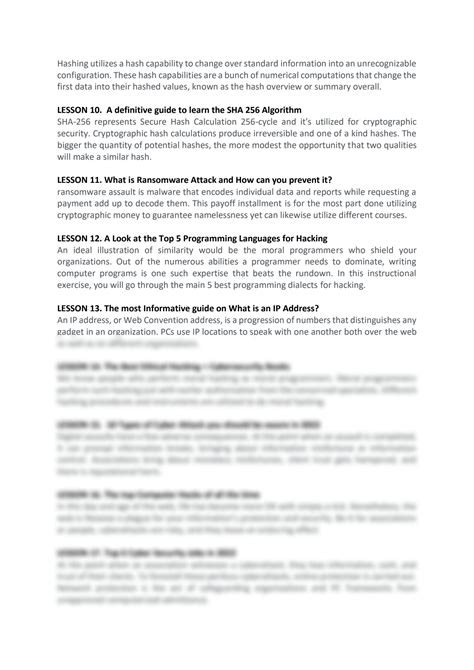 Solution Cyber Security Tutorial A Step By Step Guide Studypool
