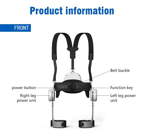 Exoskeleton Robot Walk Gait Training Assists Leg Mobility