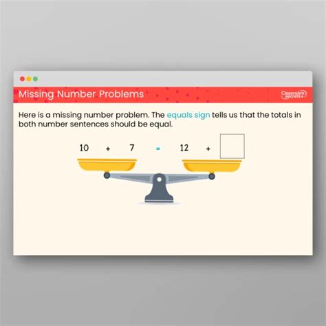 Year 2 Missing Number Problems Teaching Ppt Resource Classroom Secrets