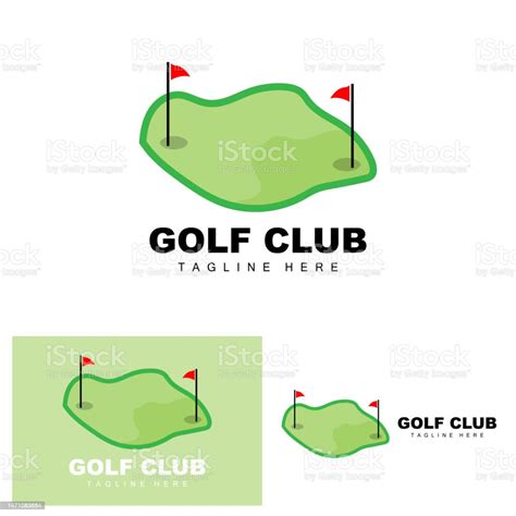 골프 공 벡터 스틱 골프 야외 스포츠 게임 분야 디자인 아이콘 템플릿 Championship에 대한 스톡 벡터 아트 및 기타 이미지 Championship 가지 식물