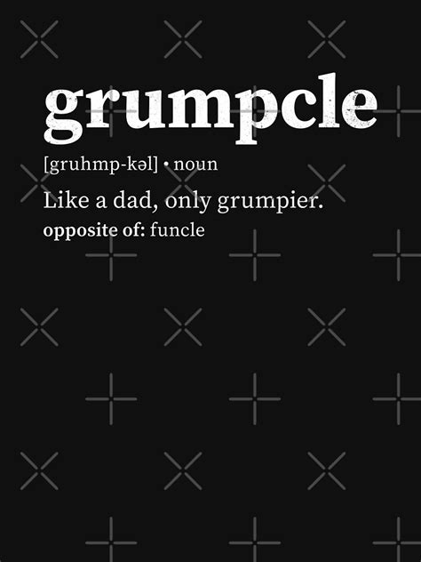 Grumpcle Grumpy Uncle Essential T Shirt For Sale By Creativecurly Redbubble