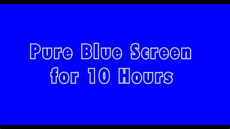 Blue Screen Pure Blue Screen Blue Mood Light Blue Screen For