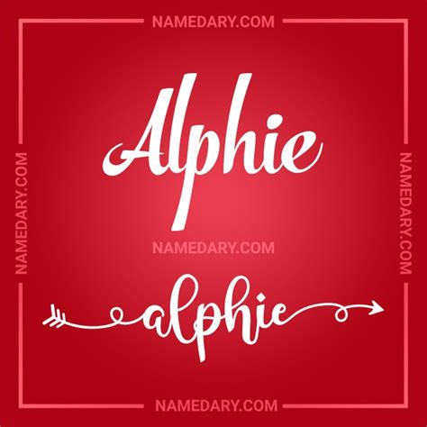 Alphie Meaning Origin Traits And More Namedary