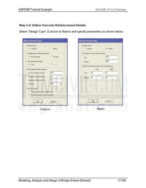 คู่มือ Analysis And Design Of Bridge โดย Sap2000 Bridge