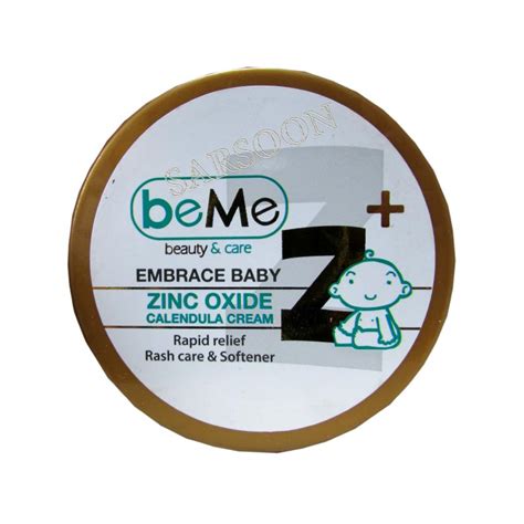 کرم سوختگی پا کودک زینک اکساید پلاس 170میل بی می Zinc Oxide Beme Cream