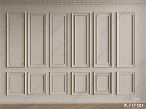 现代石膏线su模型下载【id1125162231】知末su模型网