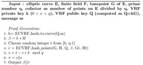 cryptographic sortition in blockchains the importance of vrfs by