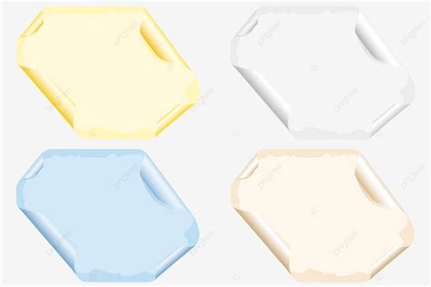 Four Color Abstract Scroll Icon Set Brown Blue Clinch Vector Png