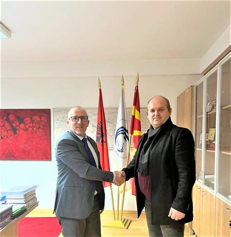 РЕКТОРОТ ЗЕЌИРИ ИМАШЕ РАБОТНА СРЕДБА СО ПРЕСТАВНИЦИТЕ ОД ИНОВАТИВНИОТ ЦЕНТАР ВО СКОПЈЕ