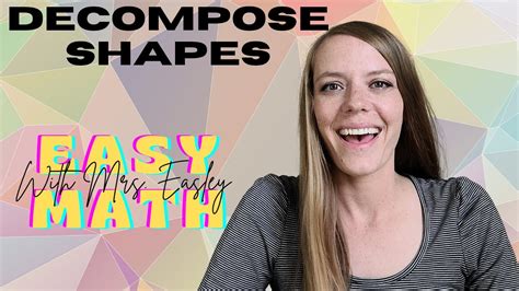 Decompose Shapes Equal Areasfractions 3rd Grade Math Youtube