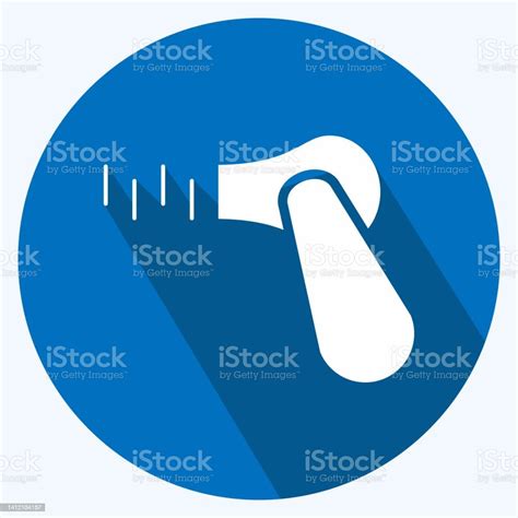 아이콘 지퍼 교육 기호에 적합합니다 긴 그림자 스타일 편집 가능한 간단한 디자인 디자인 템플릿 벡터 간단한 그림 갖춰지지 않은