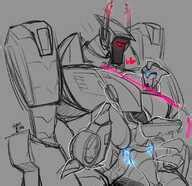 Post Blurr Kusuarts Shockwave Transformers Transformers Animated