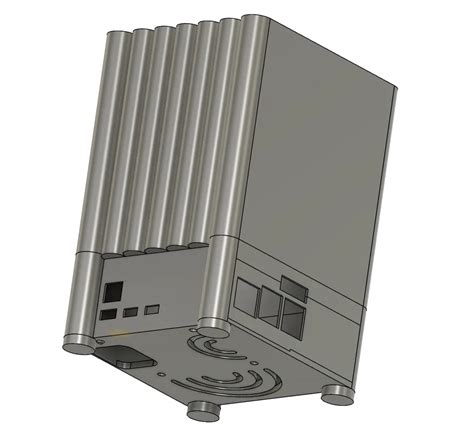 Rasperry Pi 5 With Radxa Penta Sata Hat Remixed By Greg Makerworld Download Free 3d Models