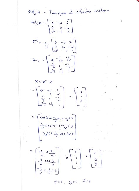 Solution Matrix Solved Questions Studypool
