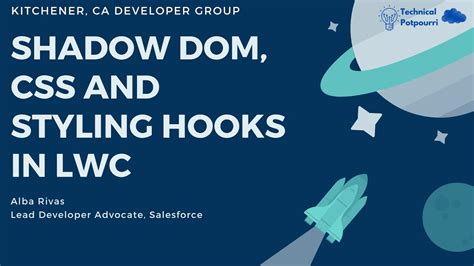 Shadow Dom Css And Styling Hooks In Lwc What You Need To Know Youtube