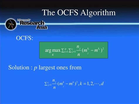Ppt Ocfs Optimal Orthogonal Centroid Feature Selection For Text