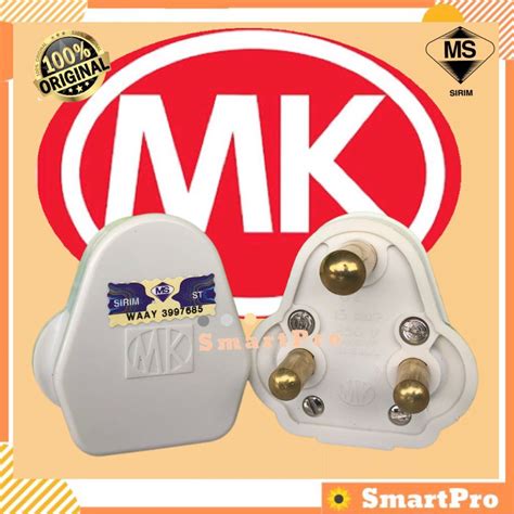 Mk Heavy Duty Poly Carbonate 15a 3 Pin Plug Top Mk515 3 Round Pin Plug Top 15a Plug Top Sirim