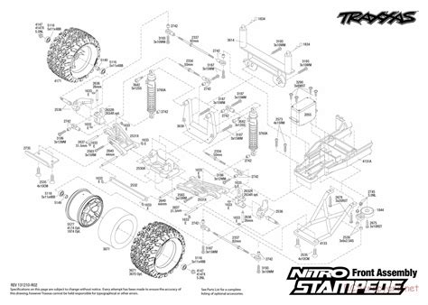 Traxxas Exploded Views Nitro Stampede 2013 41094 • Rcscrapyard Radio Controlled Model