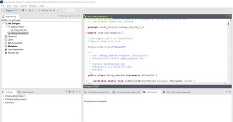 Data Integration Talend Etl Tool Basics