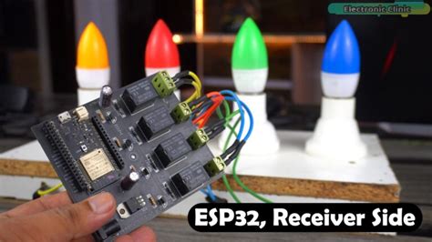 ESP And ESP As Transmitter And Receiver Home Automation Project