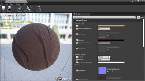 stylized curve shader in materials ue marketplace