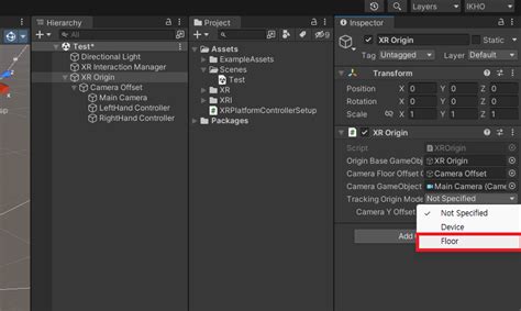 Unity Oculus Quest 연결 XR Plugin Management XR Interaction Toolkit 어제와 내일의 나 그 사이의 이야기