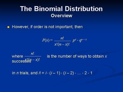 The Binomial Poisson And Normal Distributions Probability Distributions