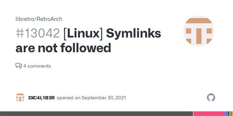 [linux] symlinks are not followed · issue 13042 · libretro retroarch · github