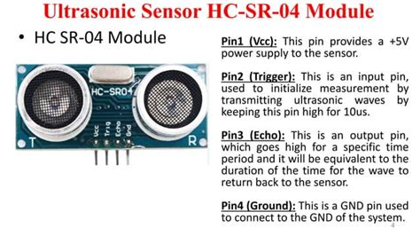 Ultrsonic Sensor Arduino Drkg Pptx