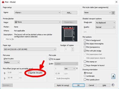 solved draft saved as pdf file not centered autodesk community