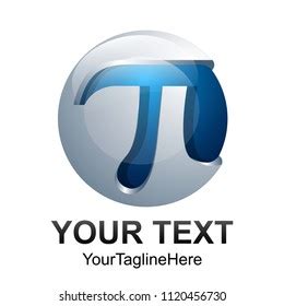 Pi Symbol Inside Circle Isolated On Stock Vector Royalty Free 1120456730