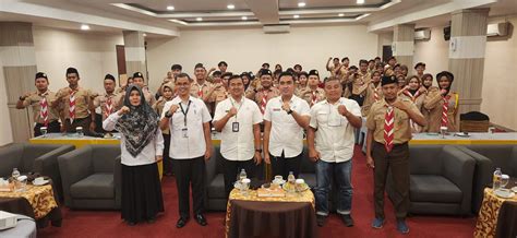 Tutup Pelatihan Satgas Pramuka Peduli Ini Harapan Kadispora Riau